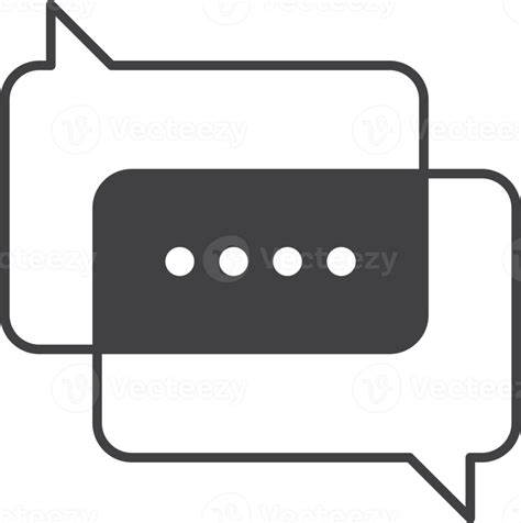Speech Box Illustration In Minimal Style 19641176 Png Speech Box Illustration In Minimal Style 19641176 Png