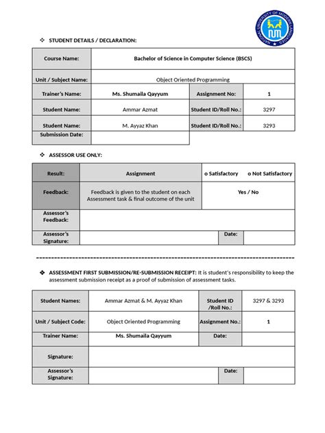 Oop Assignment 1 Pdf Object Oriented Programming