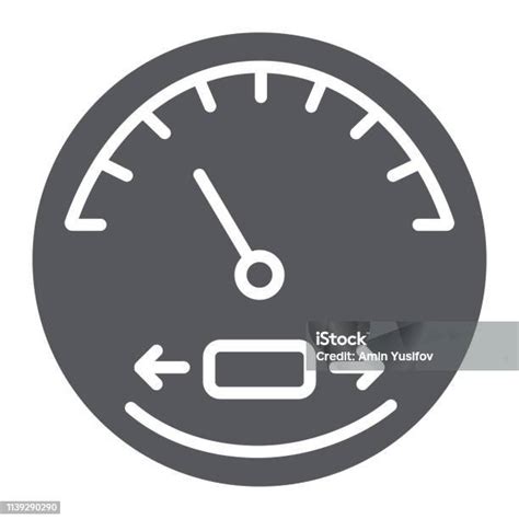 속도계 문양 아이콘 자동차 및 패널 타코미터 기호 벡터 그래픽 흰색 배경에 단색 패턴 10에 대한 스톡 벡터 아트 및 기타 이미지 Istock