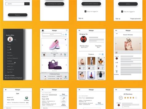 A Professional Wireframes With Clickable Prototype For Your App Or Website Upwork
