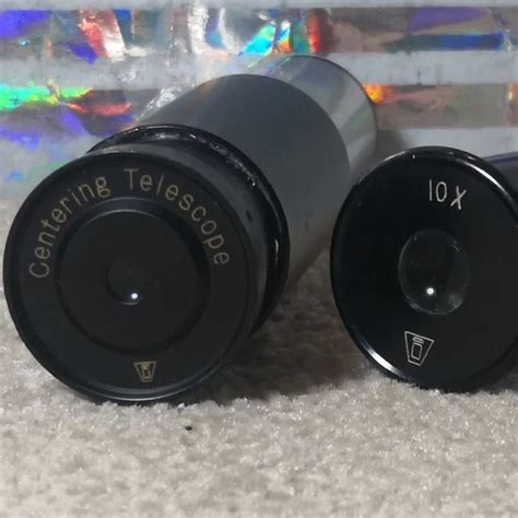 Scientific Microscope Centering Telescope And 10x Viewer 2 Piece
