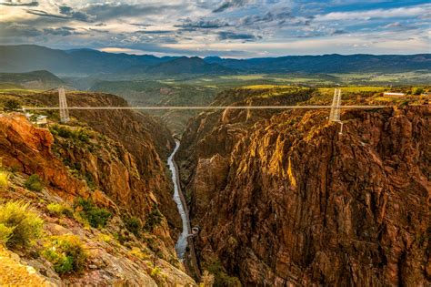 Highest Suspension Bridge In The Us Attractions In Colorado