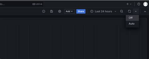Disable Auto Refresh Button Configuration Grafana Labs Community Forums