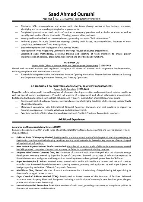 Saad Ahmed Qureshi2 Doc Business Accounting And Finance Business