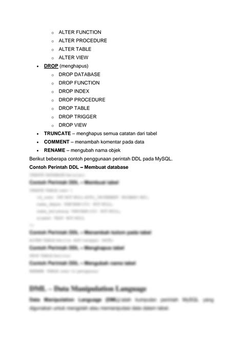 SOLUTION Get To Know Ddl Dml And Dcl In Mysql Studypool