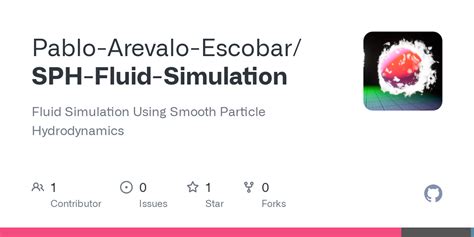 Github Pablo Arevalo Escobarsph Fluid Simulation Fluid Simulation Using Smooth Particle