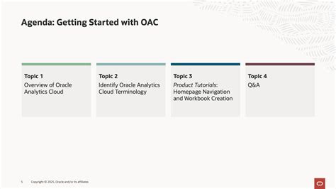 Analytics Oracle Analytics Getting Started With Oracle Analytics