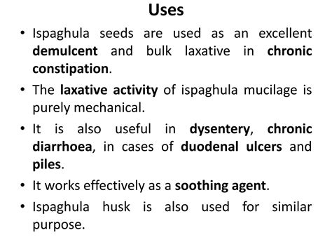 Ispaghula Ishabgula Plantago Ovata Pptx