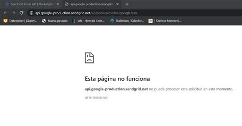 I Can Not Access To Sendgrid Dashboard From Gcp · Issue 5766