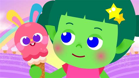 아이스크림 송 ♪ 사르르 달콤한 아이스크림 몬스터 친구들과 아이스크림 동산으로 놀러가요 율동동요 어린이 인기동요★지니키즈 Youtube