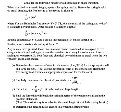 Solved Consider The Following Model For A Discontinuous Chegg