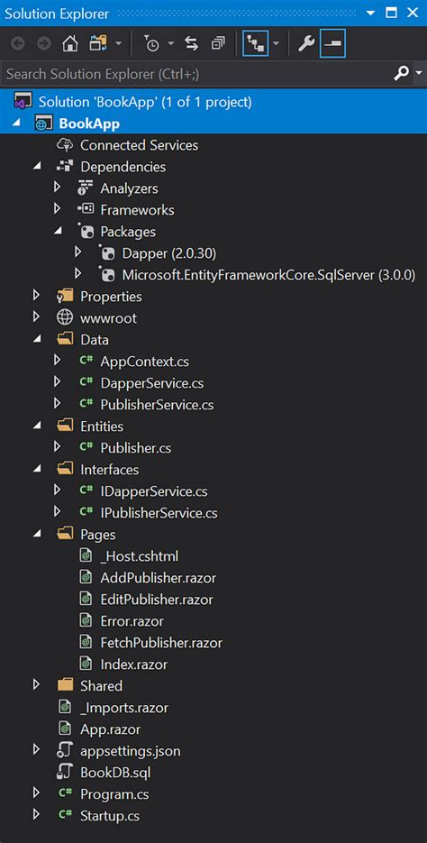 Blazor Server Single Table Crud Using Dapper M Ramadhan Informatics
