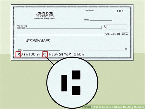 How To Locate A Check Routing Number Steps With Pictures