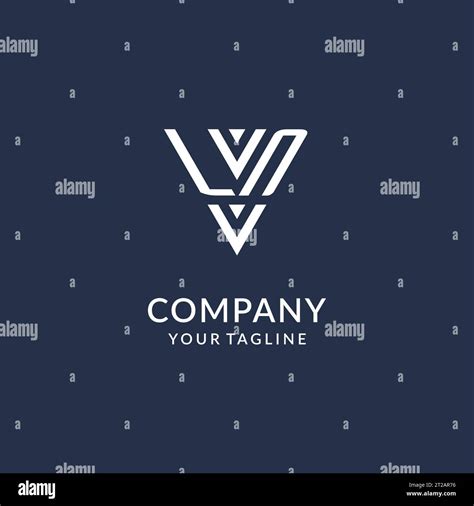 LN Triangle Monogram Logo Design Ideas Creative Initial Letter Logo With Triangular Shape Logo