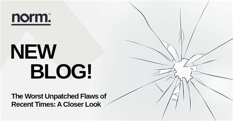 Norm On Linkedin Cybersecurity Patchmanagement Digitalsecurity