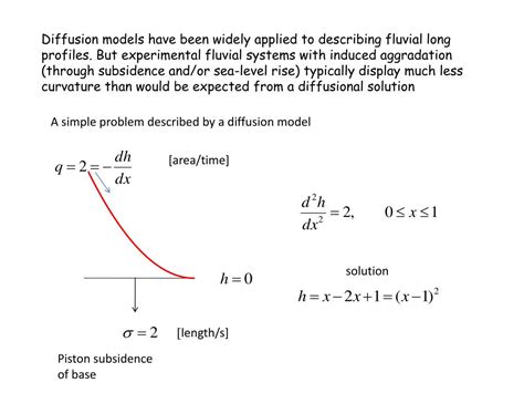 Ppt Can A Fractional Derivative Diffusion Equation Model Laboratory Scale Fluvial Transport