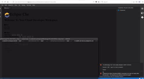 Codewind Theia Extension Stuck In Starting On Che · Issue 657 · Eclipse Archivedcodewind · Github