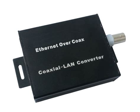 Powered Ethernet Extender Over Coax Cable