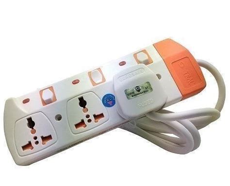 Trac Tr 5223mt 3 Tr 5223mt 4 Way 2 Meter Multi Universal Trailing Socket Portable Socket