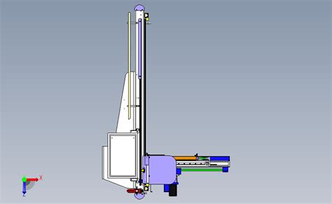 注塑机五轴机械手step模型图纸下载 懒石网