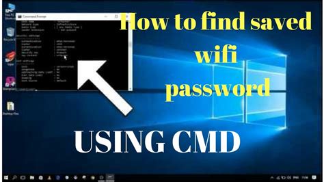 How To Find Saved Wifi Passwords Using Cmd 2016 Youtube