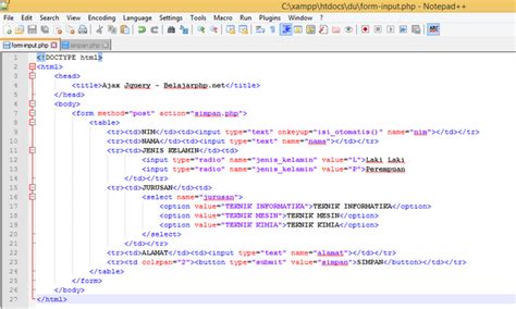 How To Create Student Input Data Form Using Php Mysql — Steemit