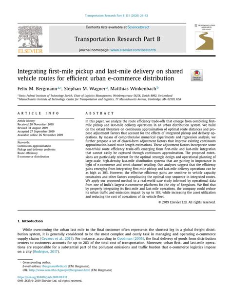 Flipkart Last Mile Delivery Optimisation Pdf