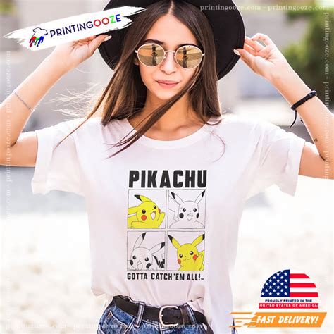 Gotta Catch Em All Pikachu Merch Unleash Your Creativity
