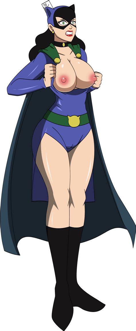 Rule 34 Batman Caped Crusader Batman Series Black Hair Breasts