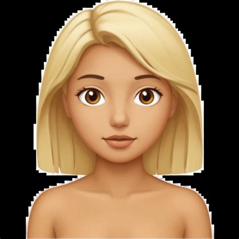 Blonde Girl With Big Ass And Tits Without Clothes Emoji Ai Emoji