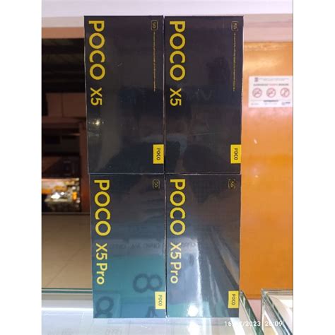 Jual POCO X5 5G X5 PRO 5G RAM 6 128 8 256 GARANSI RESMI Shopee Indonesia