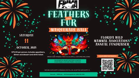 Feathers And Fur Masquerade Ball