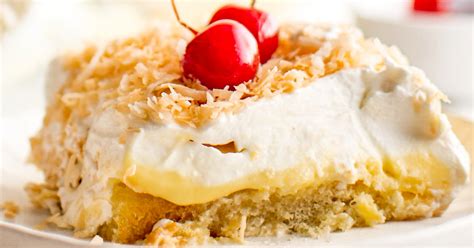 Tropical Twinkie Cake No Bake Dessert The Novice Chef
