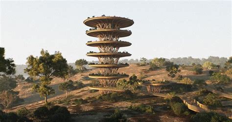 Timber Observation Tower By Victor Ortiz In Masai Mara Plains