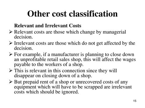 Ppt Cost Classification Powerpoint Presentation Free Download Id2910581