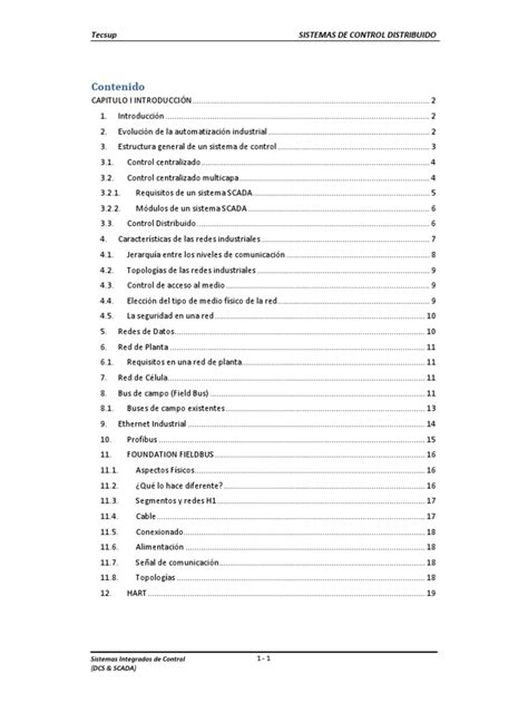 Dcs Scada Unidad 01 Pdf Scada Controlador Lógico Programable