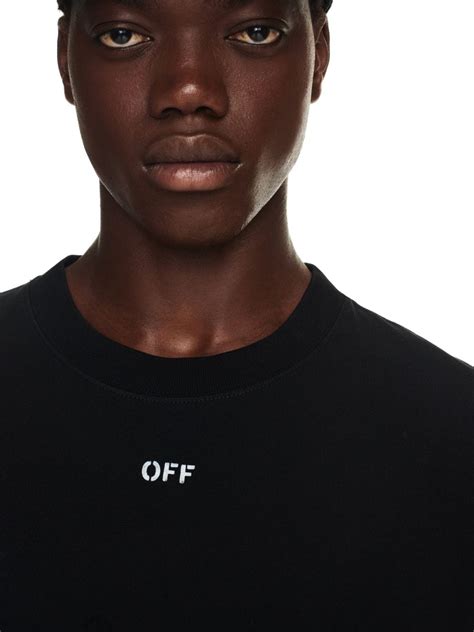 Black Off Stamp Skate S S Tee In Black Off White™ Official Us