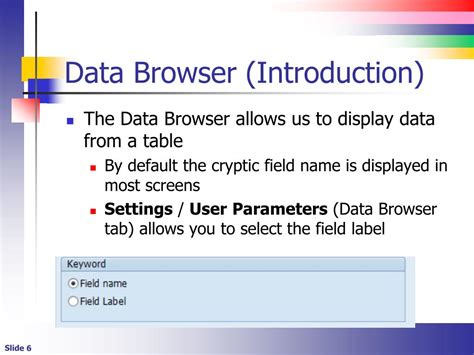 Ppt Introduction To The Abap Data Dictionary Powerpoint Presentation