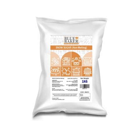 Buy Non Melting Snow Sugar 1kg Decor Sugar For Cakes Uae