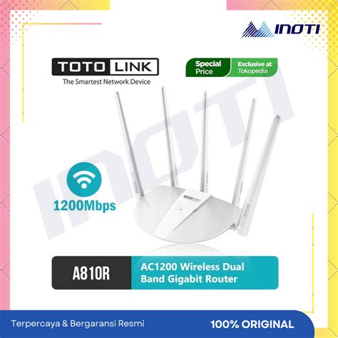 Totolink A810r Ac1200 Wireless Dual Band Gigabit Router Inoti