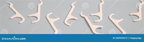 Plastic Dental Floss Oral Tape For Teeth Cleaning Stock Image Image Of Health Hygiene 260959613