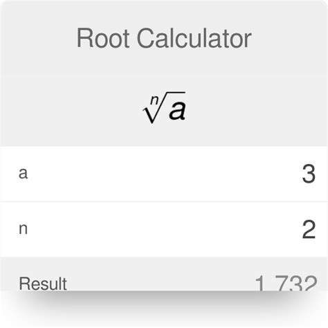 Nth Root