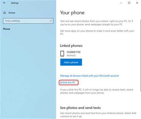 How To Remove Your Phone From Windows Unlink Phone Digital Citizen