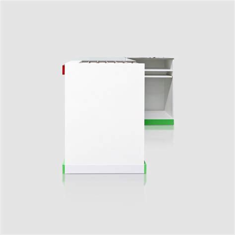 เคาน์เตอร์แคชเชียร์ มีราวใส่ถุงสแตนเลส รุ่น Cc 034 Toob