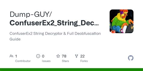 Github Dump Guyconfuserex2stringdecryptor Confuserex2 String Decryptor And Full