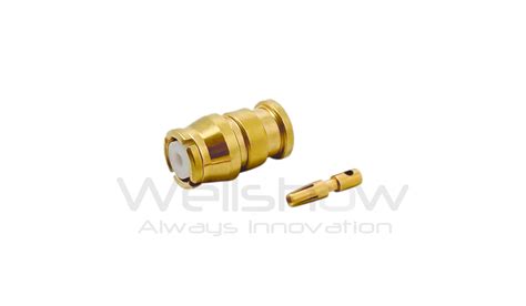 Smp Jackfemale Straight For 0047 Semi Flex Semi Rigid 50ohm 6ghz Wellshow Technology