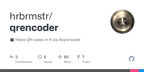 Github Hrbrmstrqrencoder Whitesquarebutton Make Qr Codes In R Via Libqrencode
