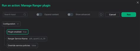 Manage Spark3 Policies In Ranger Adh Arenadata Docs