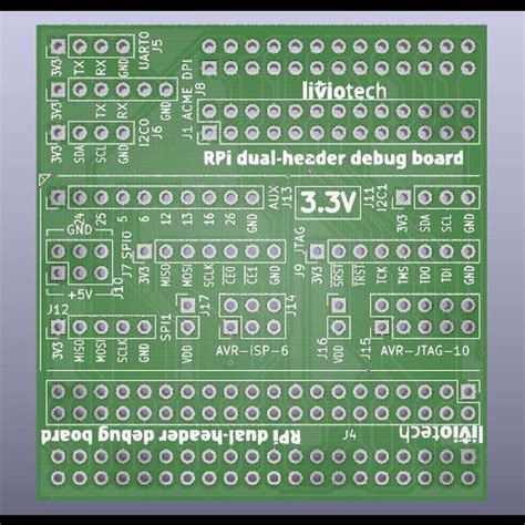 RaspberryPi Dual Header Debug Shield Hackaday Io