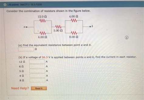 Solved 6 Polnts Sercp11 18 3 P 008 Consider The Combination